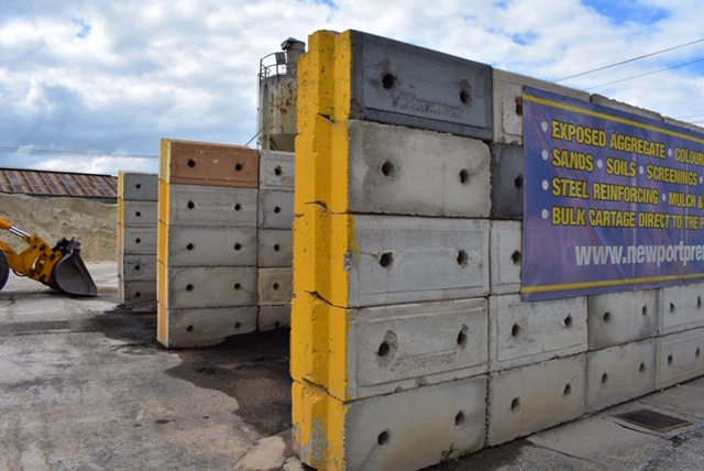 Interlocking Concrete Blocks in Melbourne | Newport Premix
